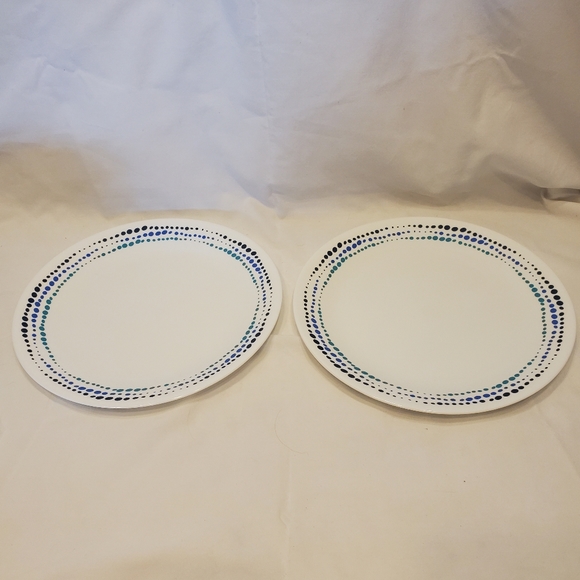 Corelle | Dining | Corelle Vintage Ocean Blues Dinner Plates Set Of 2 ...